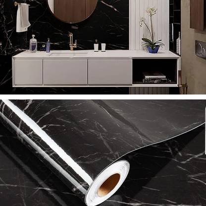 Walper Abstract Black Wallpaper Price in India - Buy Walper Abstract ...