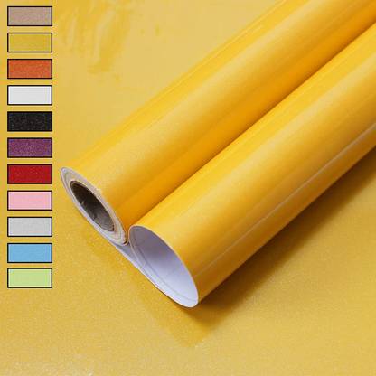 FEELPZONE Abstract Yellow Wallpaper Price in India - Buy FEELPZONE ...