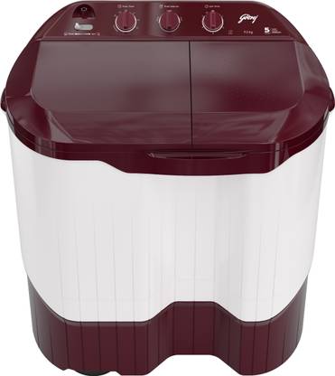 Godrej 9 kg 5 Star With Rain Shower Spin Washing Machine Semi Automatic ...