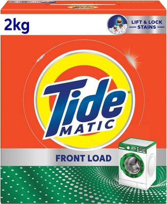 Tide Matic Front Load Detergent Powder 2 kg Price in India - Buy Tide ...