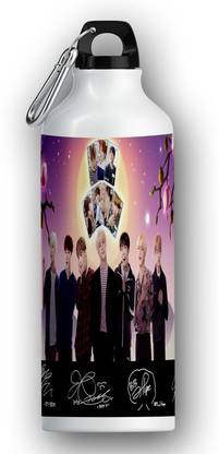 Flipkart.com | PrintingZone Bts sipper Bts water Bottle Aluminium 600 ...