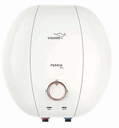 V-Guard 25 L Storage Water Geyser (PEBBLE MAX, White) Price in India ...