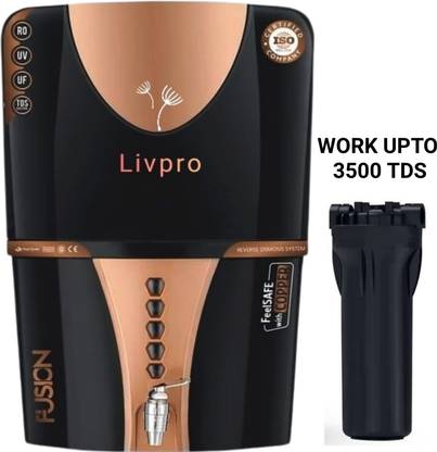 Livpro Aqua Fusion Copper Ro 8 Stage Premium Water Purifier 12 L RO ...