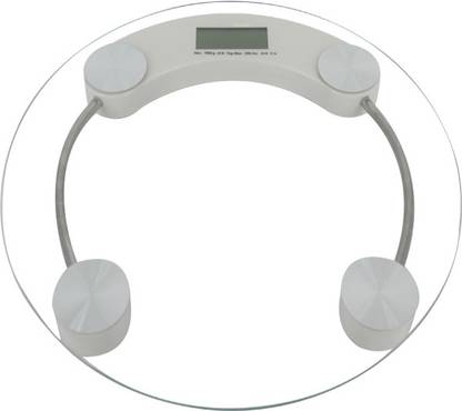 ACU-CHECK 180KG Round Glass Electronic Balance Digital Body Weight ...