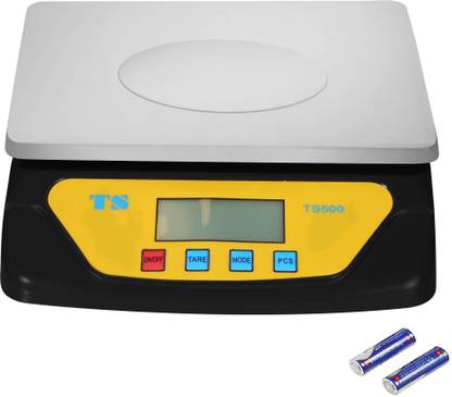 Zeom ®TS-500 (30Kg - 1g) Digital Kitchen Weighing Machine With Steel ...
