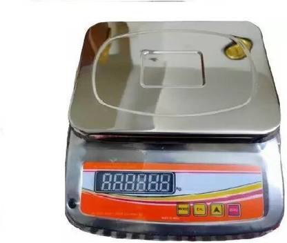 D-DEVOX SB STB 30Kg Counter Rechargeable Weight Machine with Stainless ...