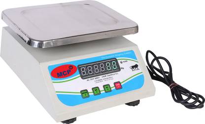 MCP Healthcare ABS Electronic Weighing Scale 30kg Accuracy With Dual ...