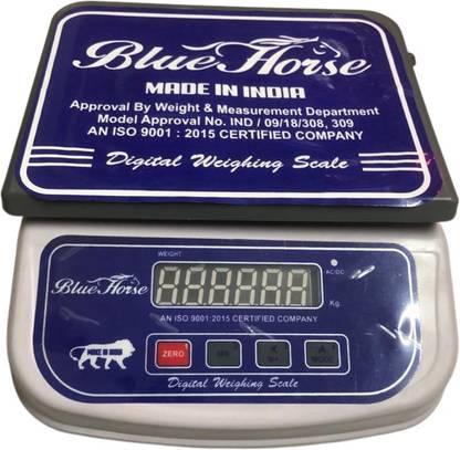 Blue Horse 30kg table top weighing scale Weighing Scale Price in India ...
