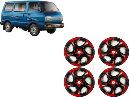 ALPINEZO CAR WHEEL CAP/WHEEL COVER HAWK DEGINE "RED_BLACK" 12 INCH ...