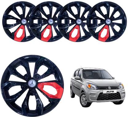 KYZO CAR WHEEL CAP/ WHEEL COVER FURY DEGINE "RED_STRIP" 12 INCHI Wheel ...