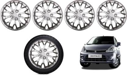 TECHMOZ PHEONIX SILVER Wheel Cover For Maruti Zen Estilo Price in India ...