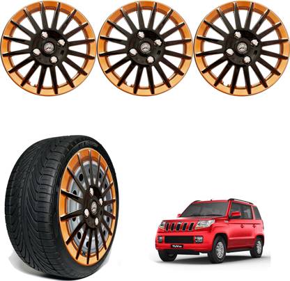 WolkomHome Car accessories Wheel cap, Hub Cap 15 Inch Multi Spike Black ...
