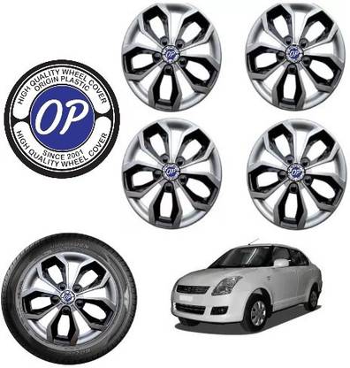 sonienterprises 14 INCH DUAL COLOR WHEEL COVER FOR SWIFT DZIRE AMT ZDI ...