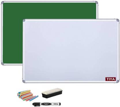 Flipkart.com | Tiya Reversible Non Magnetic One Side White Board & back ...