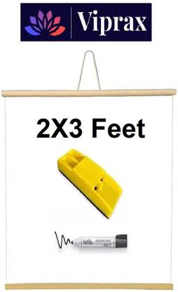 Flipkart.com | Viprax Non Magnetic Plastic 2X3 Feet, Rollup Wall ...