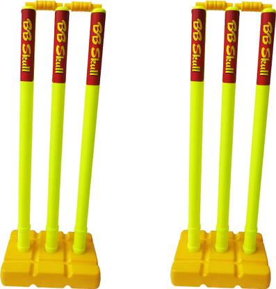 BIG BRO FITNESS LIMITED-EDITION PVC/PLASTIC Cricket Wicket Set ...