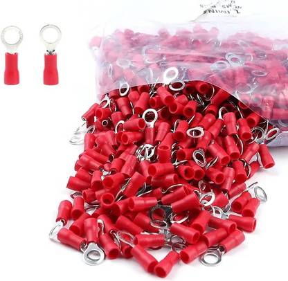 DECENT AIR SYSTEM Ring Insulated Electrical Wire Terminals Wire Crimp ...