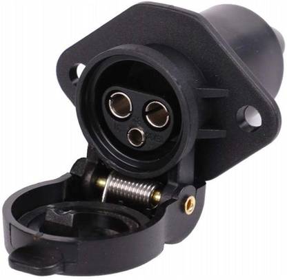Calandis 3 Pin Plug Socket Trailer Connector Adapter for Truck Parts ...