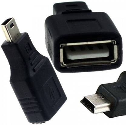 PMW - Type A Male to USB Female - USB 2.0 Type A to Mini USB 5-Pin ...