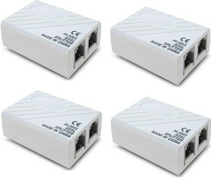 HLSP ADSL/DSL Splitter/Filter for Landline Telephone, Modem, Broadband ...