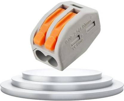 Magnusdeal 5Pcs Push-in Electrical Wire Connector(2 Port) Flexible Wire ...