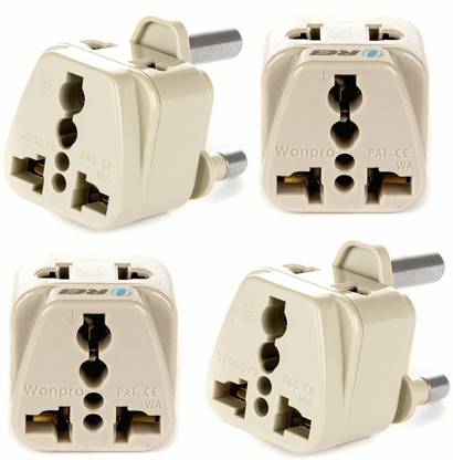 OREI India to South Africa, Namibia Travel Adapter Plug Type M, 4 Pack ...