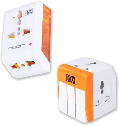 MX 3-in-1 Universal Multiplug with Individual Switch and LED (Combo ...