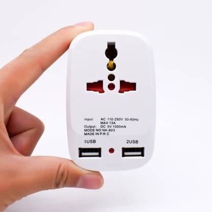 Wifton Electric plug mold tower india international travel plugs with 2 ...