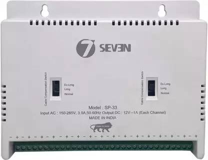 NexTech 16 Channel CCTV Power Supply 12v 16ch SMPS for CCTV Security ...