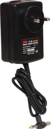 Tool Point Dual Pin 12V 2Amp Power Adapter Worldwide Adaptor Black ...