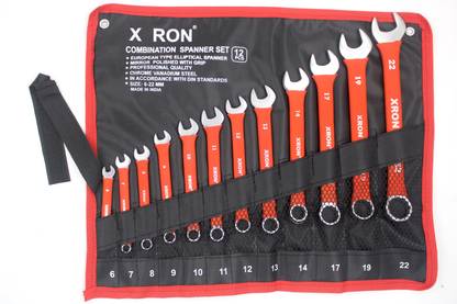 XRON INSULATED SPANNER SET PROFESSIONAL TOOL Double Sided Combination ...