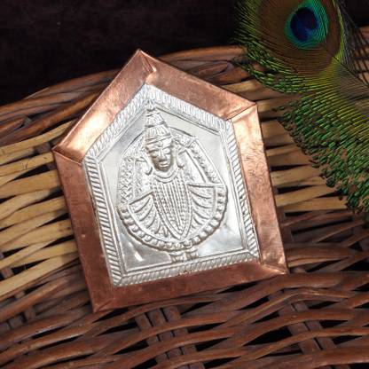 Nakoda Store Mahalaxmi Devi (Maharashtrian Dev Tak) 3gm Pure Silver ...