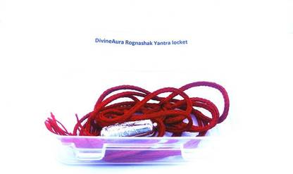 DivineAura Rognashak Kavach Yantra Pendant Locket Tabij Silver Yantra ...