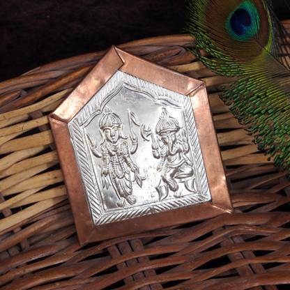 Nakoda Store Sakhar Chauth Dev (Maharashtrian Dev Tak) 3gm Pure Silver ...