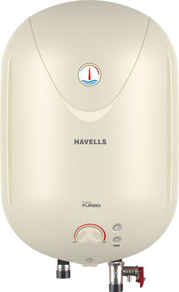 Havells 15L Storage Water Geyser (Puro Turbo, Ivory) Price in India ...