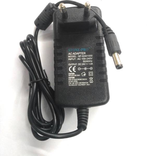 STONE-PRO 24V 1A Power Adapter, Power Supply Ac Input 100-240V Dc ...