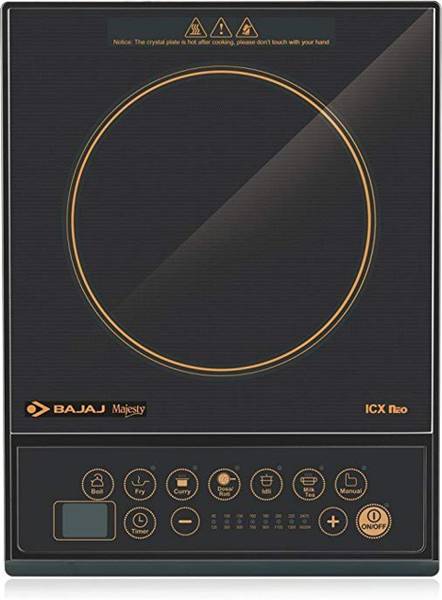 BAJAJ Majesty ICX Neo Induction Cooktop (Black) Induction Cooktop ...