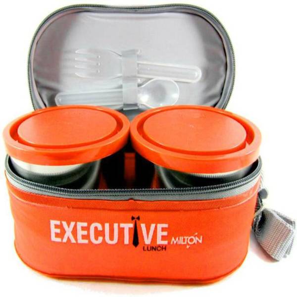 MILTON Executive Lunch 3 Containers Lunch Box - Price History