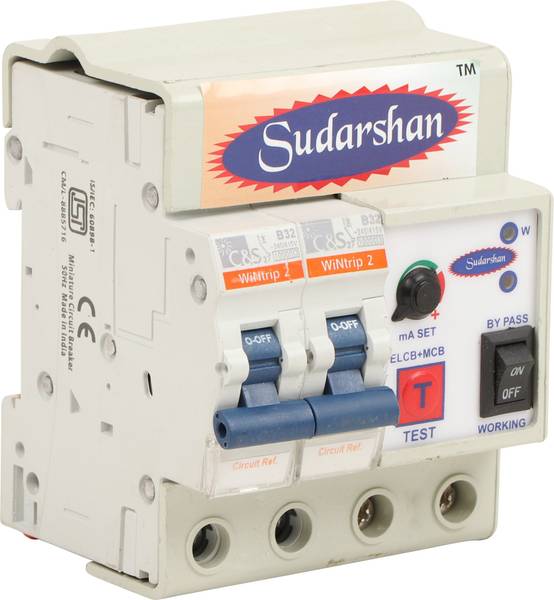 Sudarshan Elcb Rccb Isi Marked Mcb 32 A With High Voltage