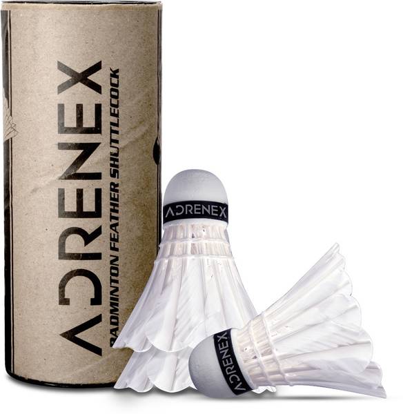 Adrenex by Flipkart S101 Feather Shuttle - White - Price History
