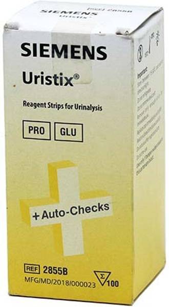 Siemens Uristix [ Protein & Glucose ] 100 Urine Strips Ph Test Strip ...