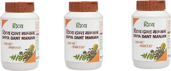 Patanjali Divya Dant Manjan Tooth Powder (100GM) Price in India ...