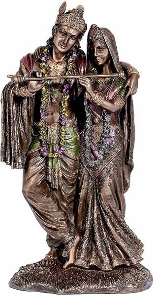 Gathbandhan Radha Krishna Decorative Showpiece - 30.4 cm - Price History