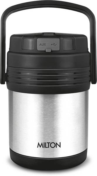 MILTON Woofer 3 with Bluetooth Speaker 3 Containers Lunch Box - Price ...