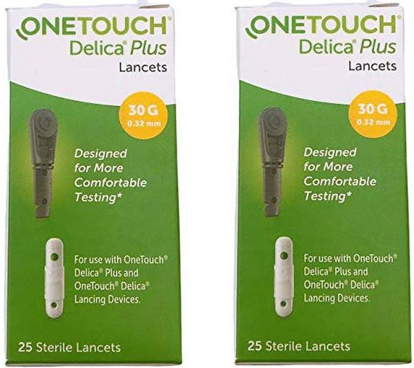 OneTouch Delica Plus 50 Glucometer Lancets - Price History