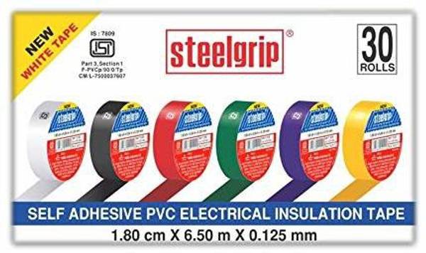 Pidilite PVC Tape Steelgrip Self Adhesive Pvc Electrical Insulation ...
