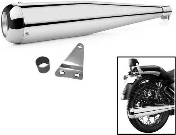 KDH Megaphone Glasswool Exhaust silencer Royal Enfield Classic 350 ...