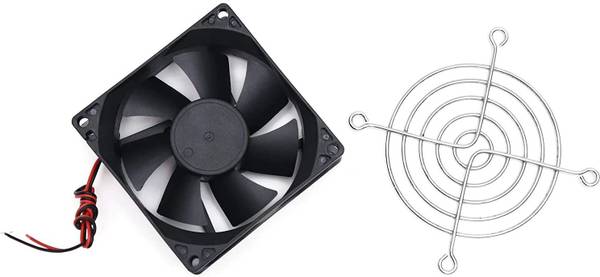 ERH India DC 12V Cooling Fan for PC Case, CPU Cooler r Comes With ...