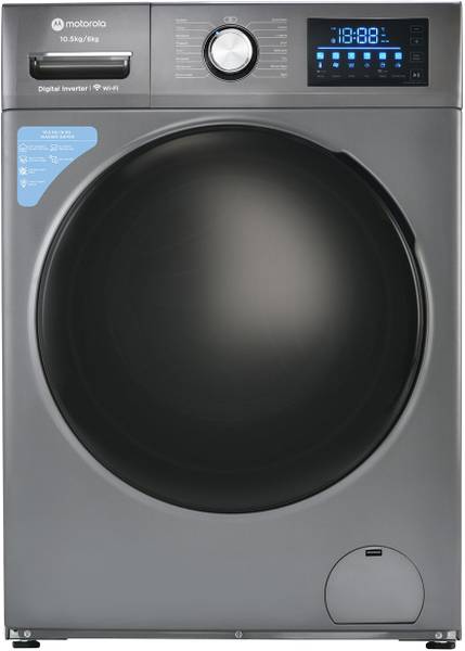 Motorola 10.5 kg Fully Automatic Front Load Washing Machine ...