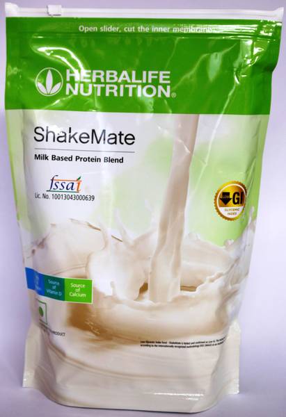 HERBALIFE Shake Mate Milk Powder - Vanilla Flavor Plant-Based Protein ...